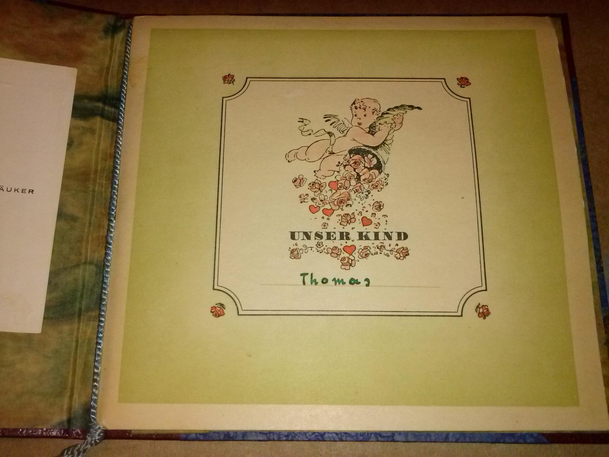 Album / Erinnerungsbüchlein zur Geburt eines Kindes - Album und Heft ...