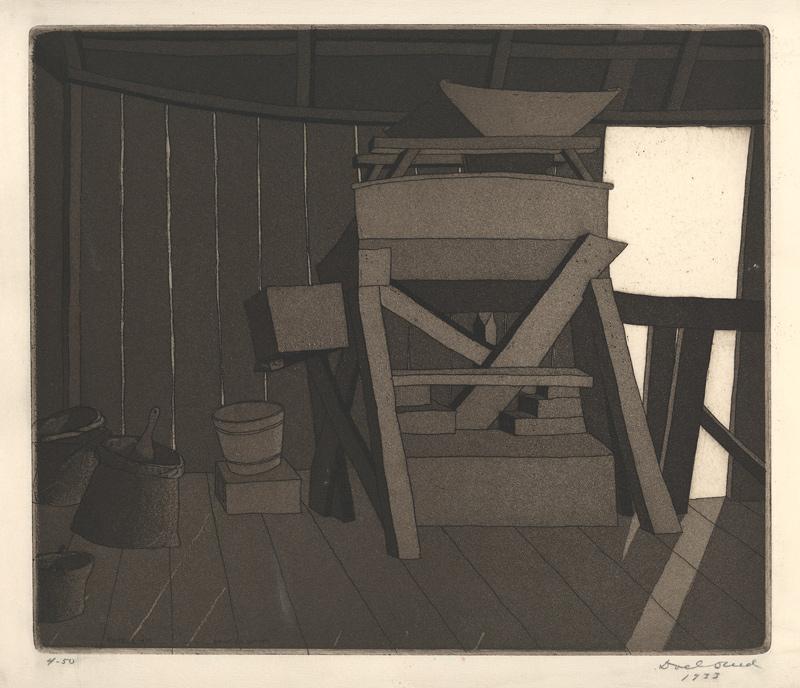 Old Mill Brown Co. Indiana. von Reed, Doel - geb. 1895 in Logansport ...