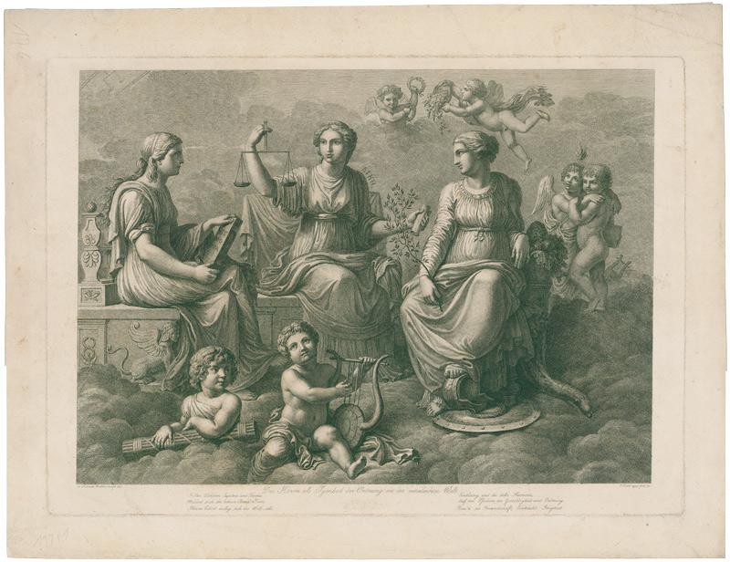 Die Horen als Symbol der Ordnung in der moralischen Welt. von Rahl ...