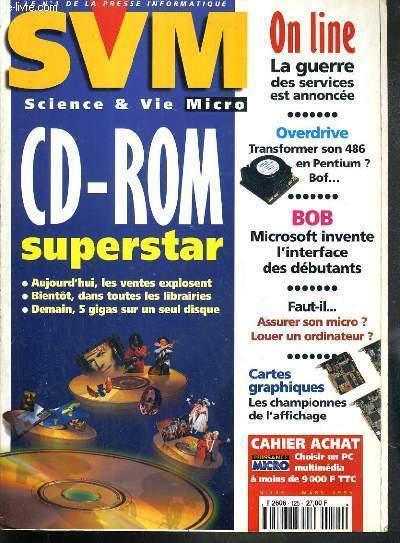 SVM - SCIENCE & VIE MICRO - N°125 - MARS 1995 - CD-ROM SUPERSTAR ...