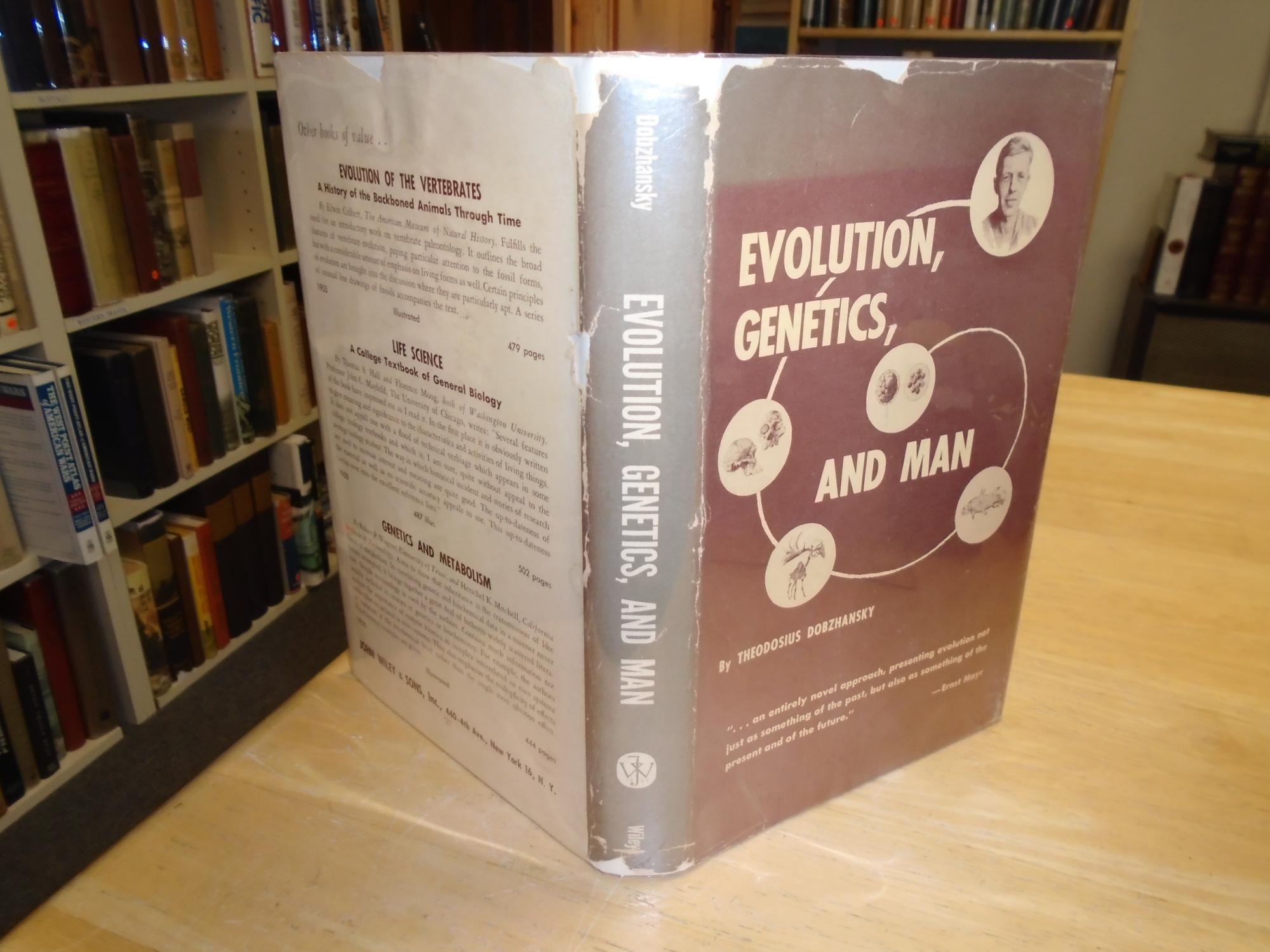 Evolution, Genetics, and Man by Dobzhansky, Theodosius: Fair Hardcover ...