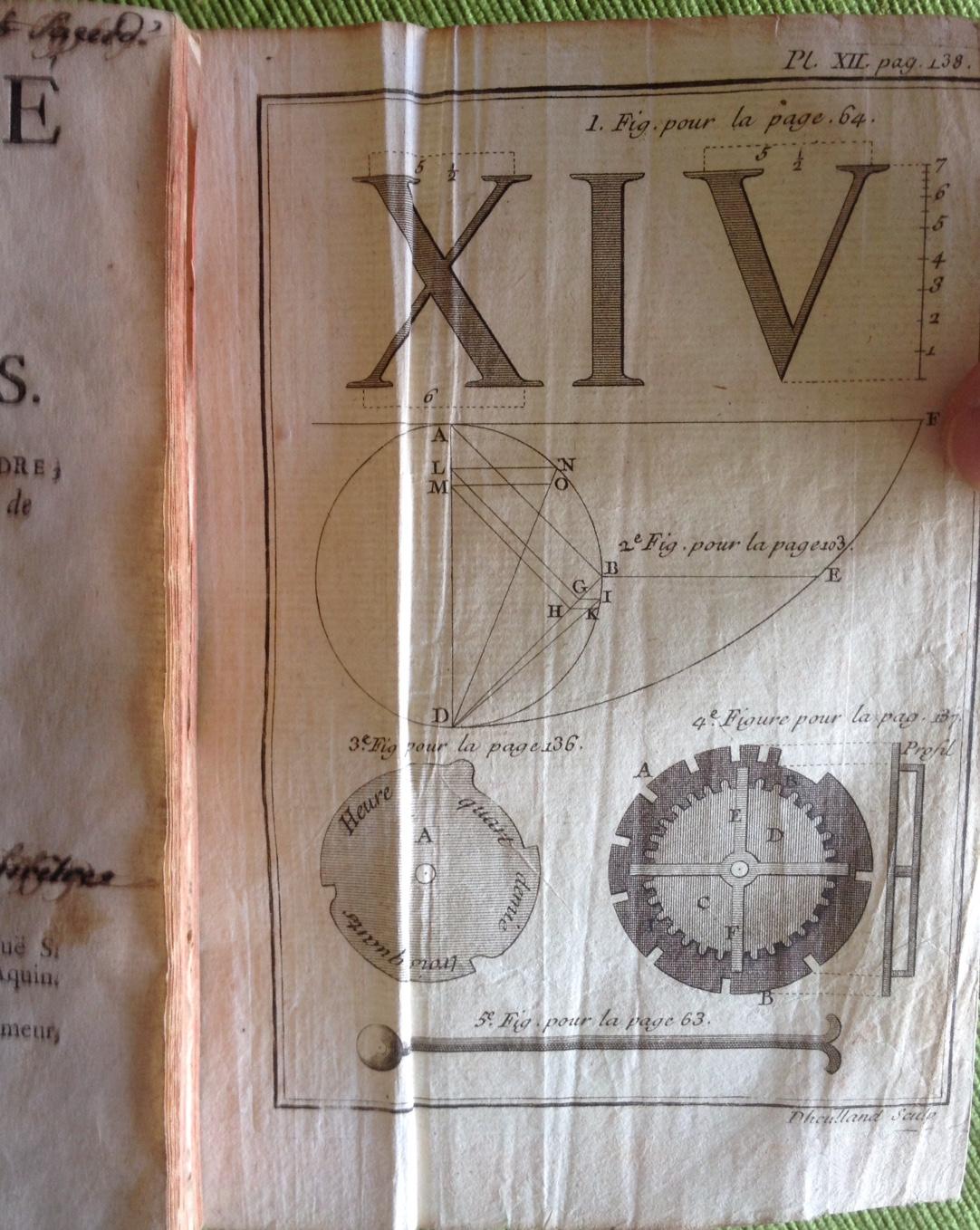 Traité général des Horloges by R. P. Dom Jacques Allexandre (Alexandre ...