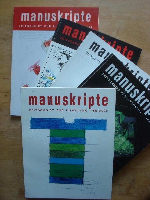 Manuskripte - Zeitschrift für Literatur und Kunst (5 Hefte von 2000 ...
