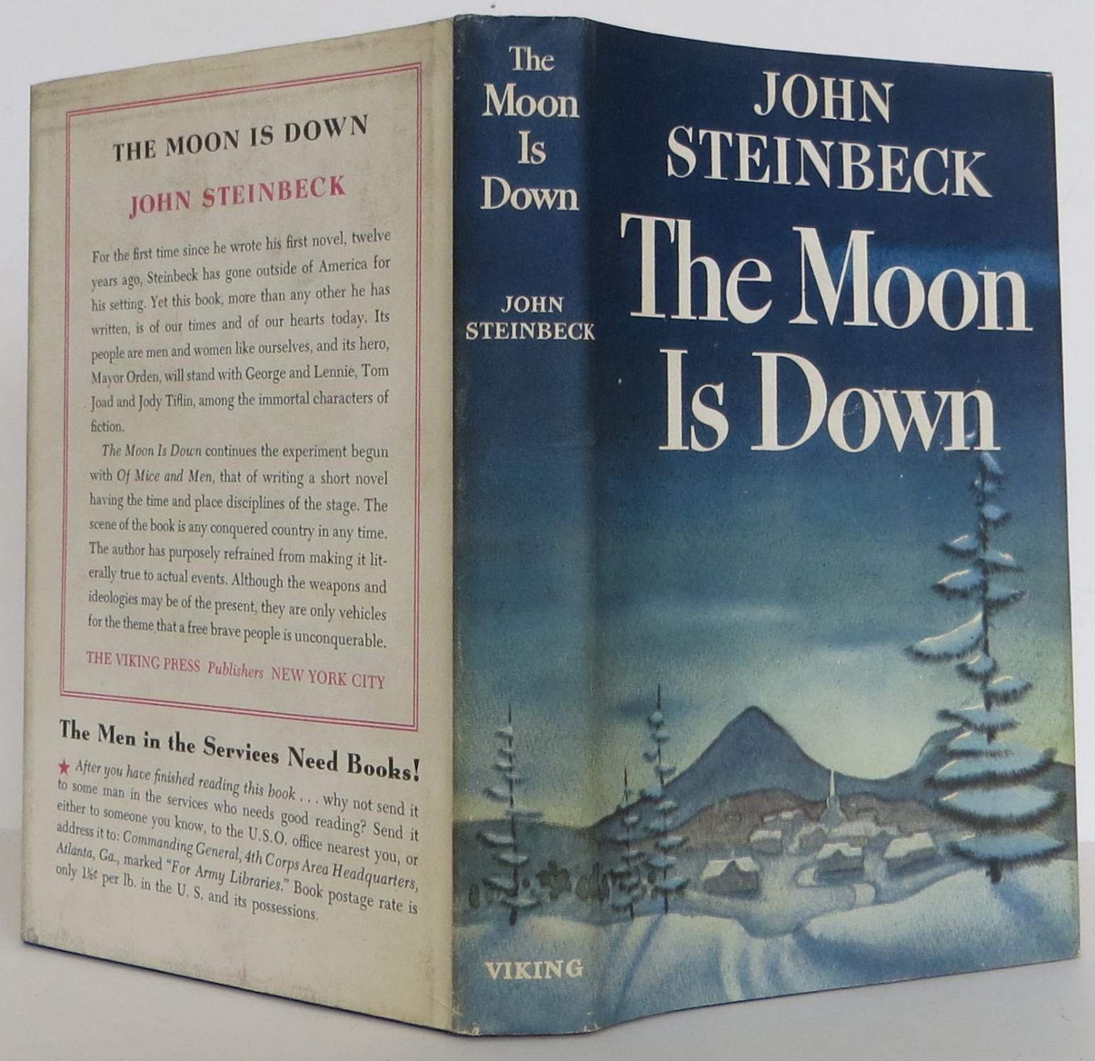 The Moon is Down by Steinbeck, John: Fine Hardcover (1942) 1st Edition ...
