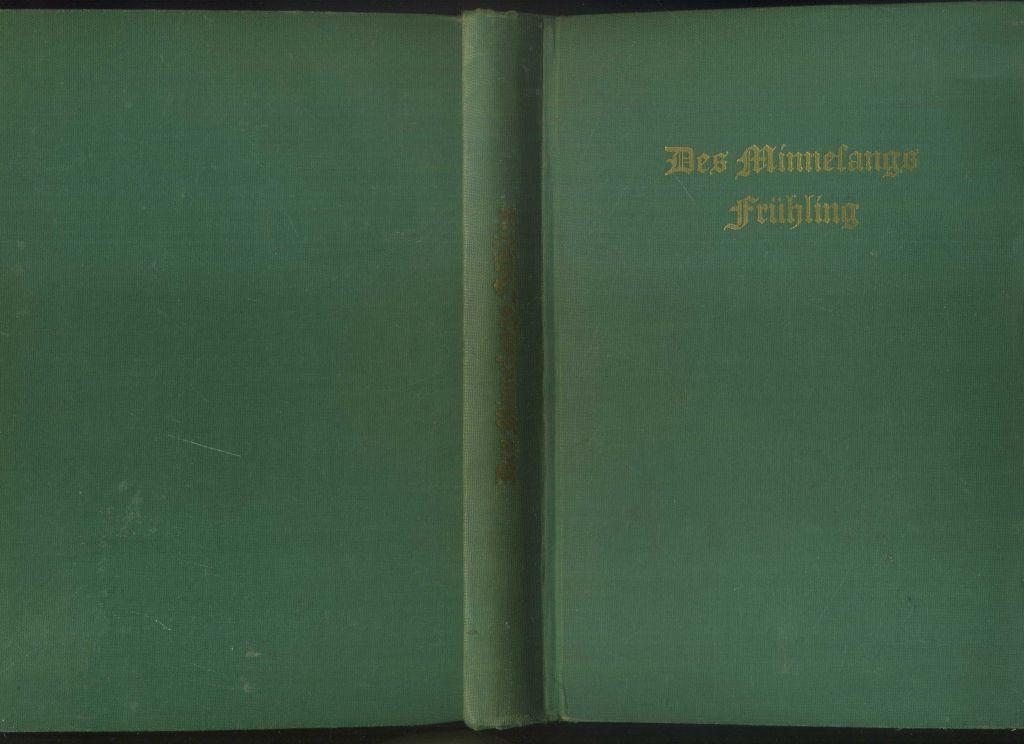 minnesangs frühling karl lachmann moritz haupt - ZVAB