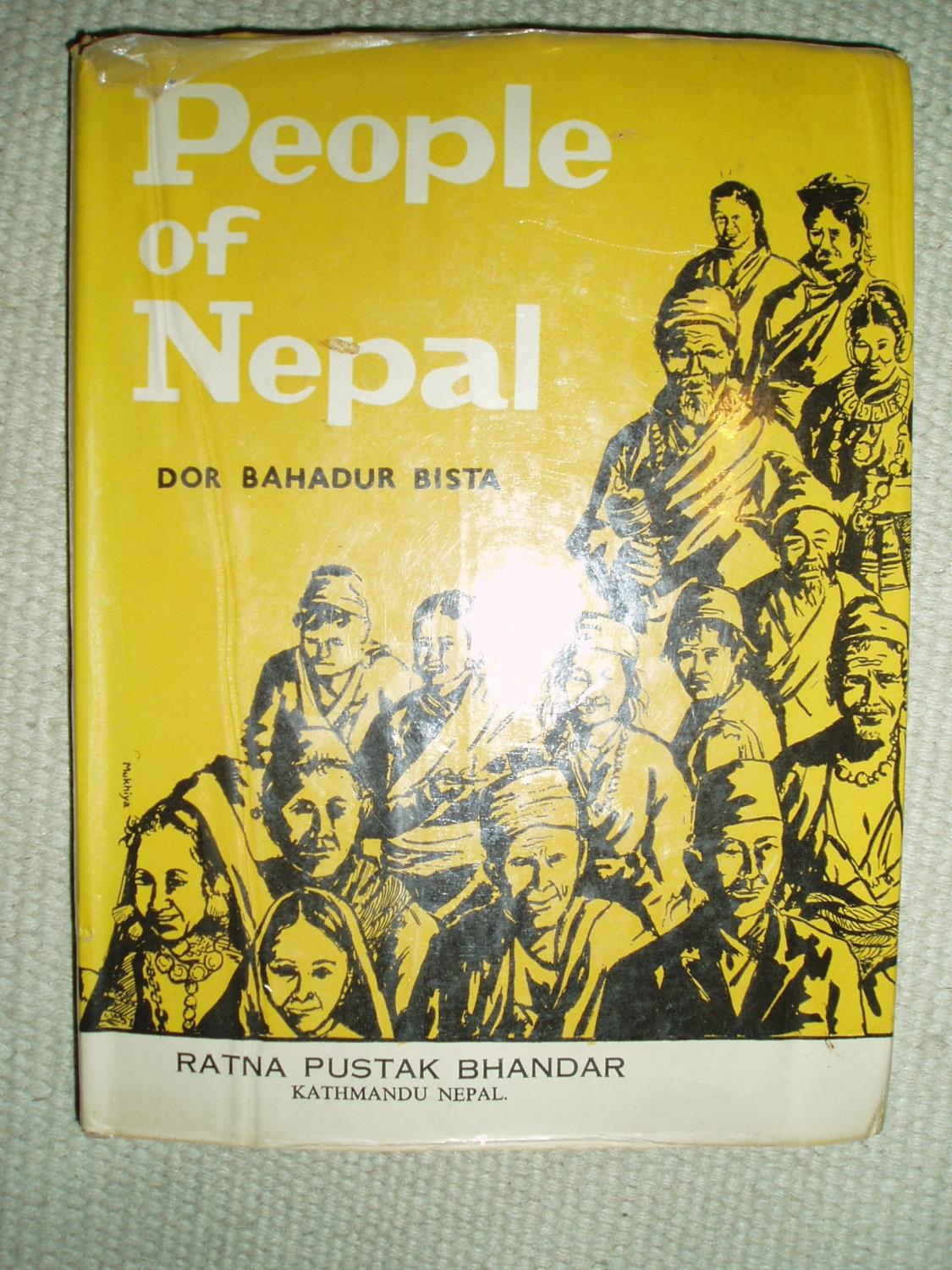 People of Nepal by Bista, Dor Bahadur: orig. cloth (1980) 4th Edition ...