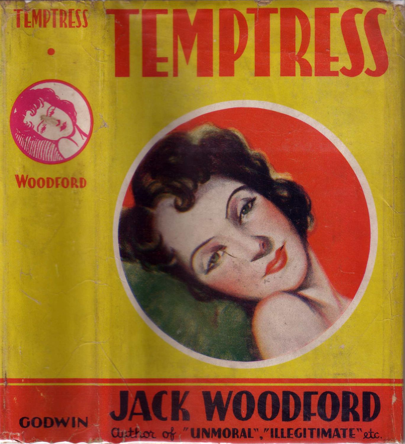 TEMPTRESS. by WOODFORD, Jack.: Near Fine Hardcover 1st Edition ...