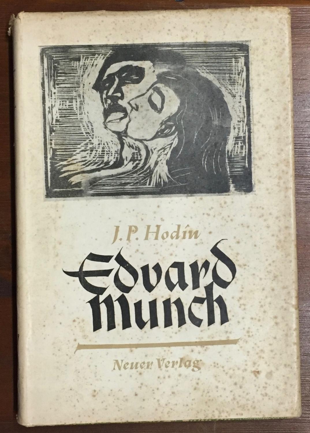 Edvard Munch by Hodin, J. P.: (1948) Signed by Author(s) | Antiquariat ...