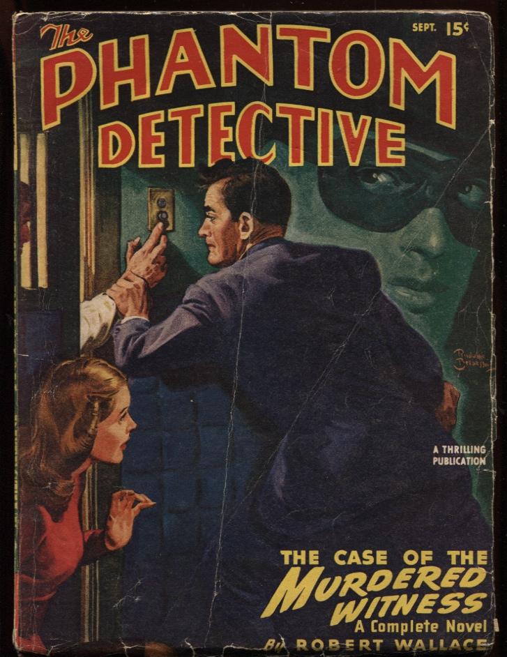 Phantom Detective 1947 September.: Very Good Pulp (1947) First Edition ...