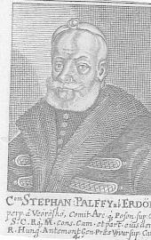 Porträt. Brustbild. Kupferstich (anonym), 9 x 7 cm, um 1750. by Pállfy ...