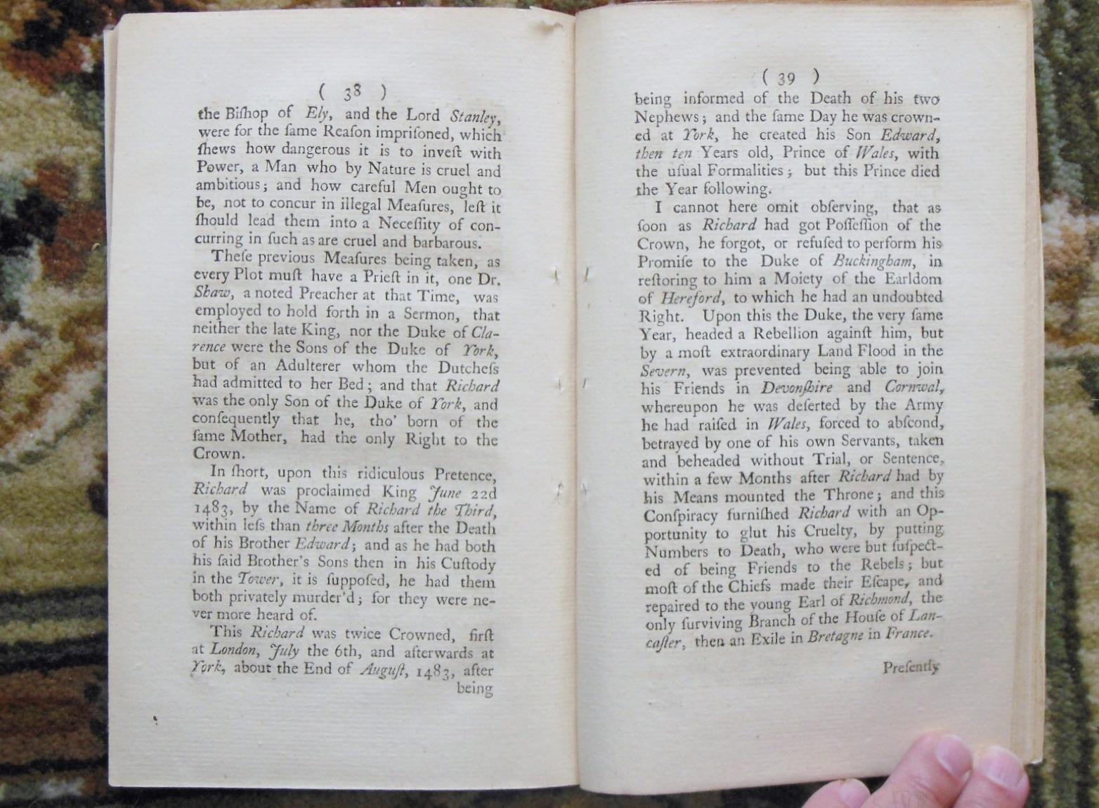 1751 ROYAL SUCCESSION : REGENCIES & PRINCES of ENGLAND, GREAT-BRITAIN ...