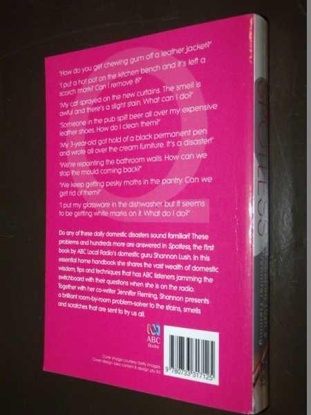 Spotless by Lush, Shannon; Fleming, Jennifer: Very Good Mass Market ...