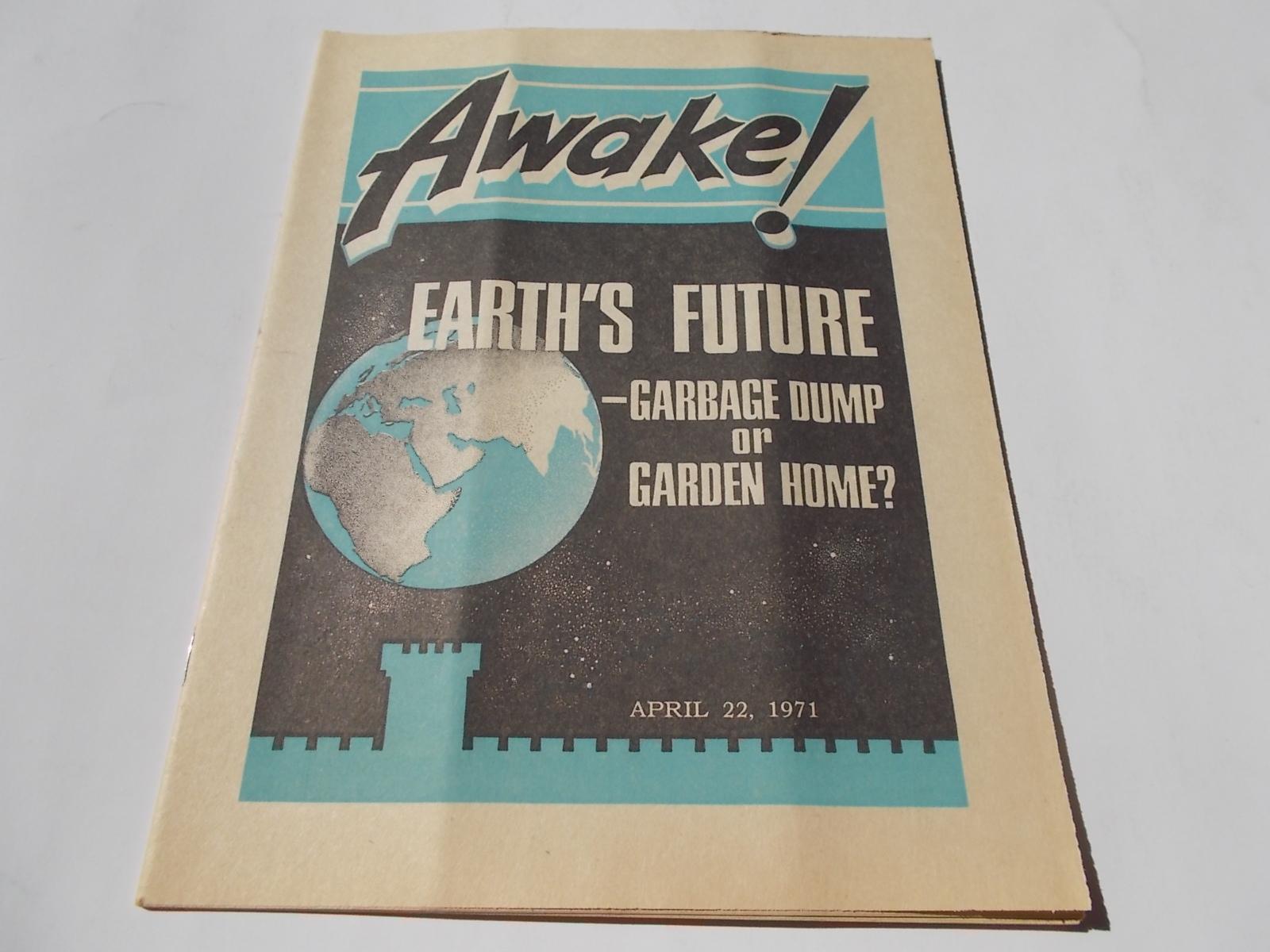 Awake! (April 22, 1971) Single Issue Magazine by Watchtower Bible and ...