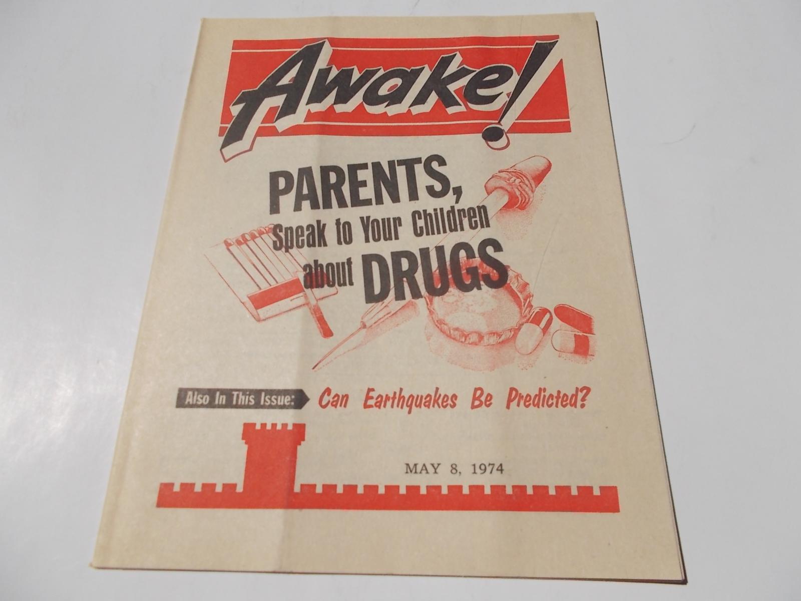 Awake! (May 8, 1974) Single Issue Magazine by Watchtower Bible and ...