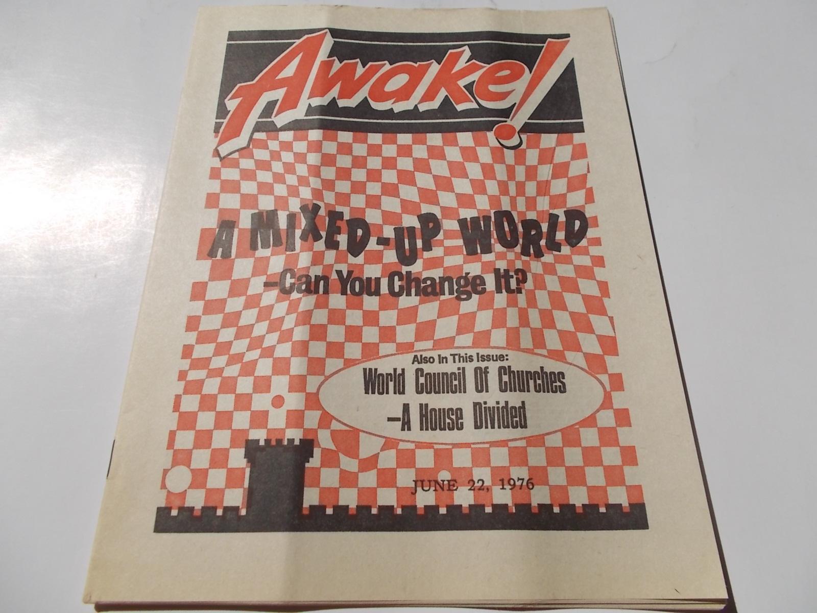 Awake! (June 22, 1976) Single Issue Magazine by Watchtower Bible and ...