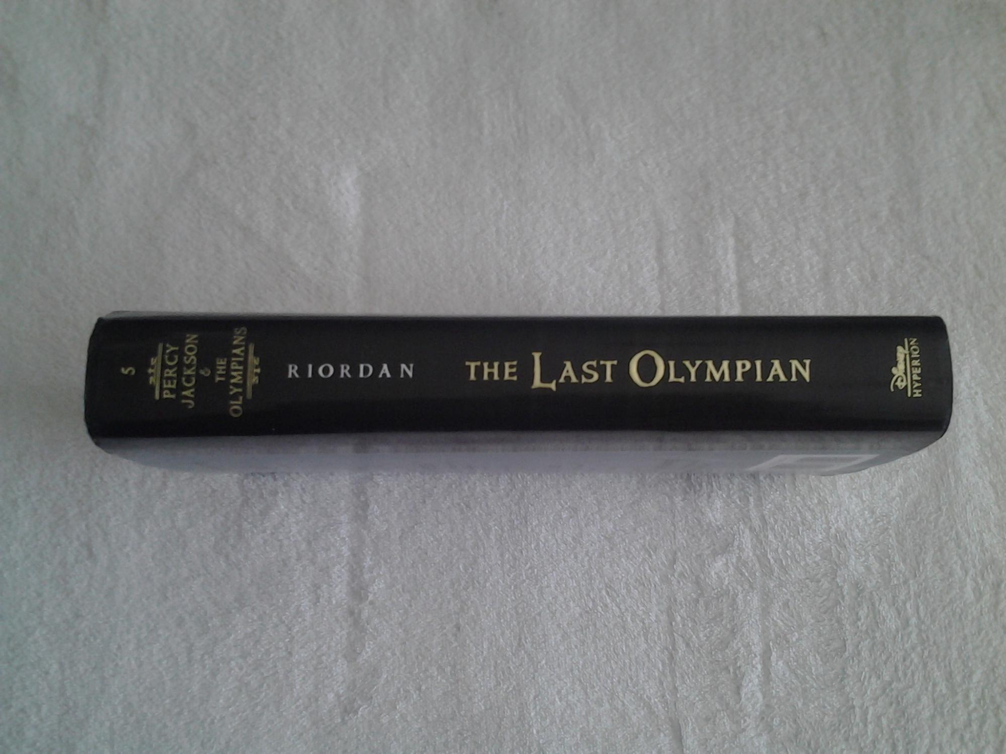 The Last Olympian Percy Jackson And The Olympians Book 5 By Rick
