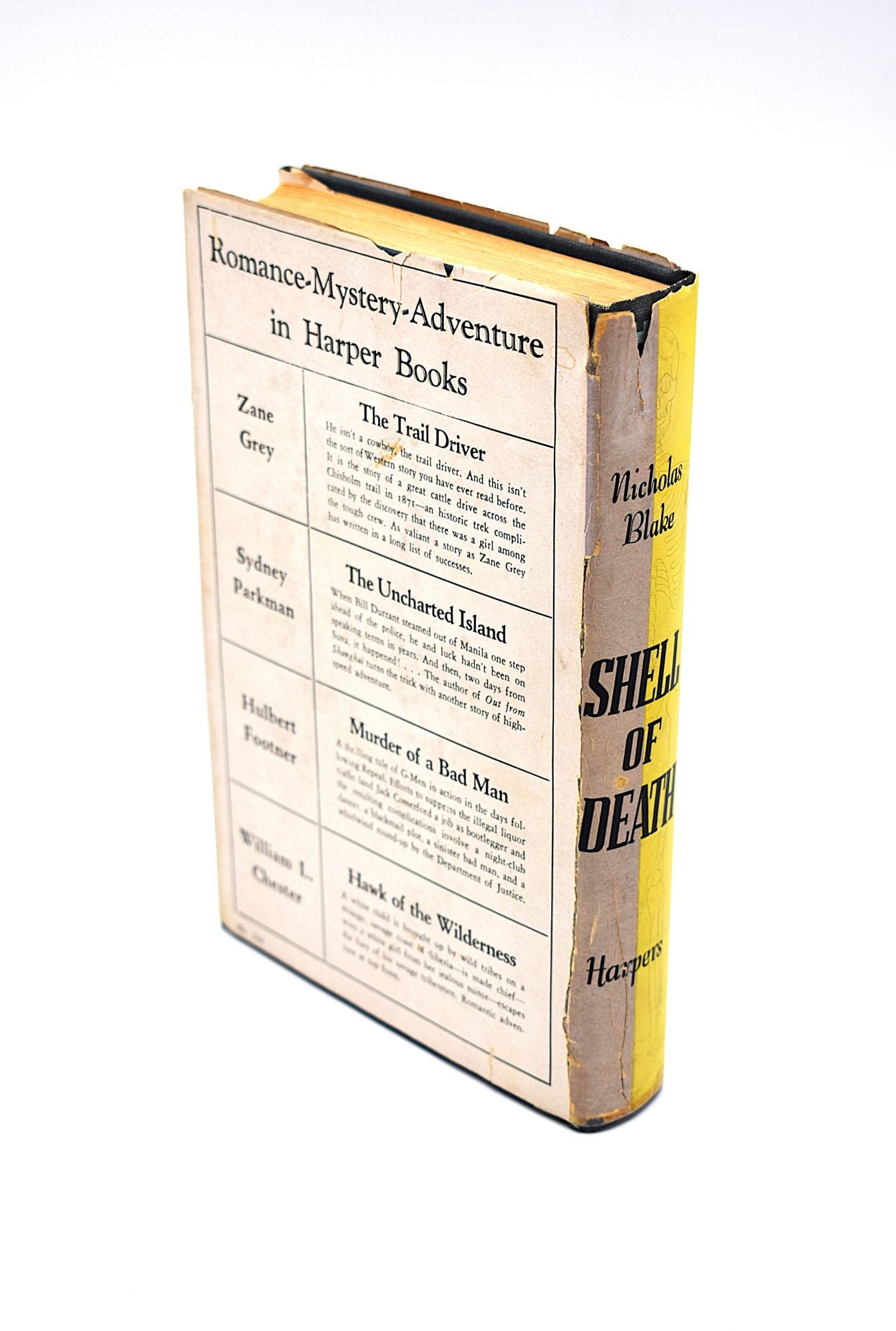 SHELL OF DEATH; [Published in the UK as Thou Shell of Death] by (Lewis ...