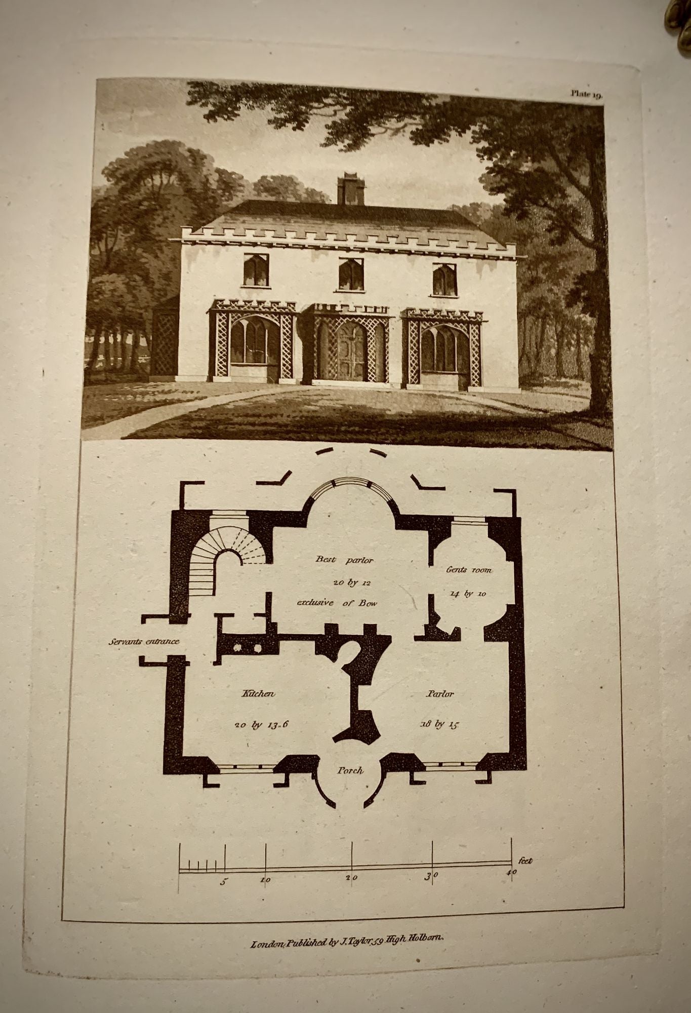 Ferme Ornee; Or Rural Improvements. A Series Of Domestic and Ornamental ...