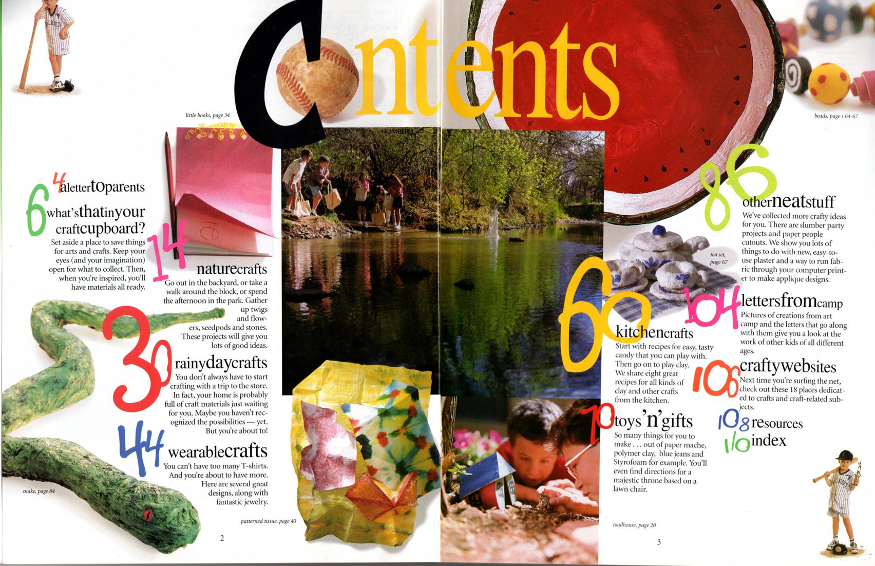 Kids Crafts 101 Magazine, Summer 1996, Volume 1, Number 1. A Special ...