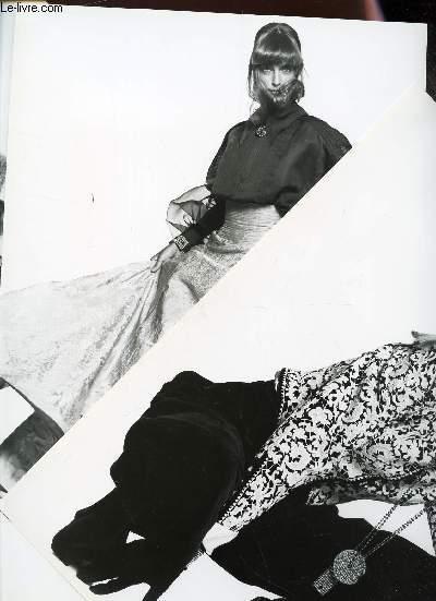 DOSSIER PER SPOOK - COLLECTION HIVER 1989-90 / 3 PHOTOS NOIR ET BLANC ...