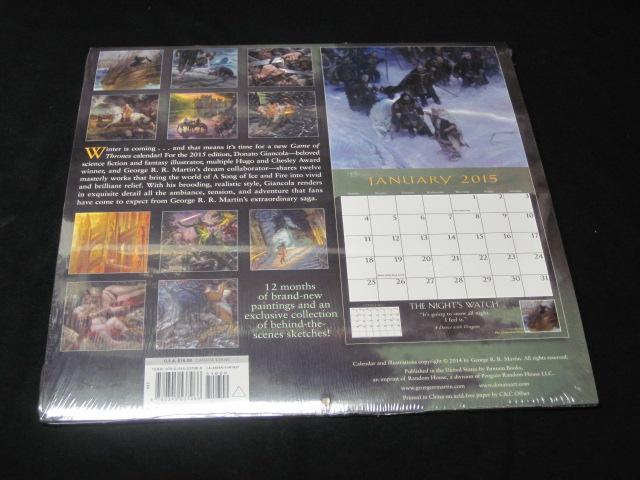 2015 A Song of Ice and Fire Calendar by Martin, George R.R.: New ...