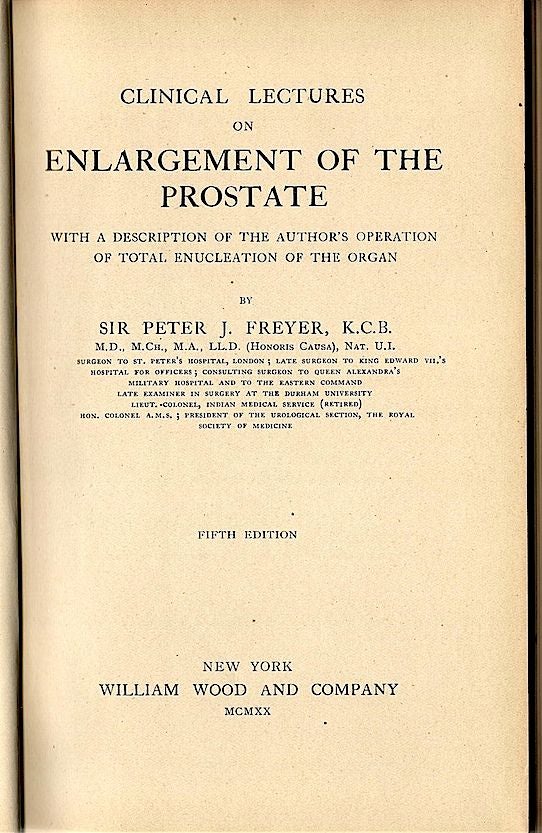 Clinical Lectures on Enlargement of the Prostate; With a Description of ...
