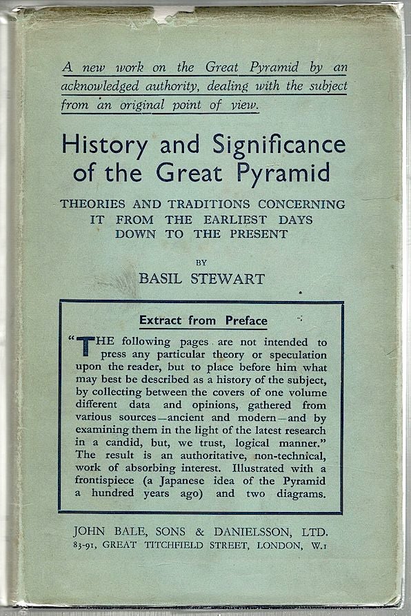History and Significance of the Great Pyramid; And the Theories and ...