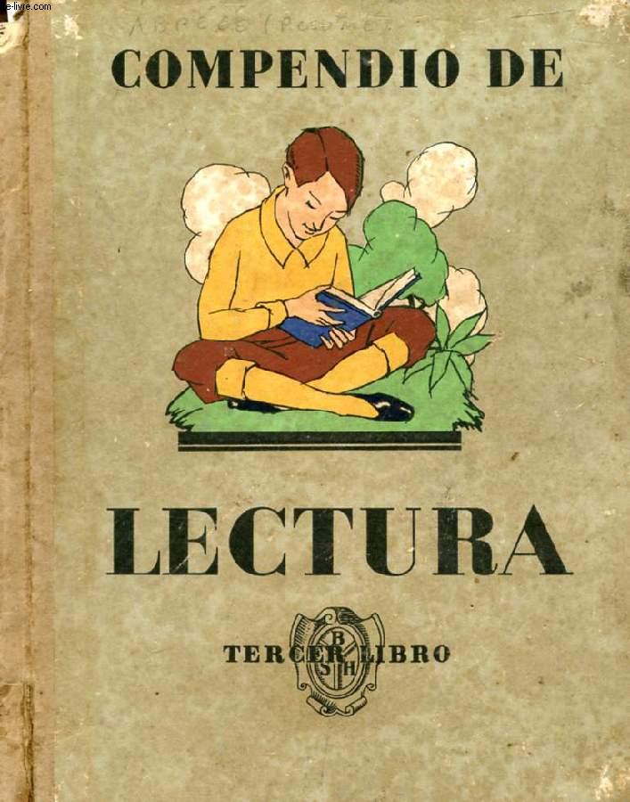 COMPENDIO DE LECTURA, TERCER LIBRO by RUIZ PASCUAL: bon Couverture ...