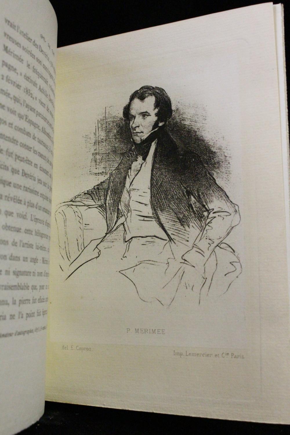 Prosper Mérimée. Ses portraits, ses dessins, sa bibliothèque by ...