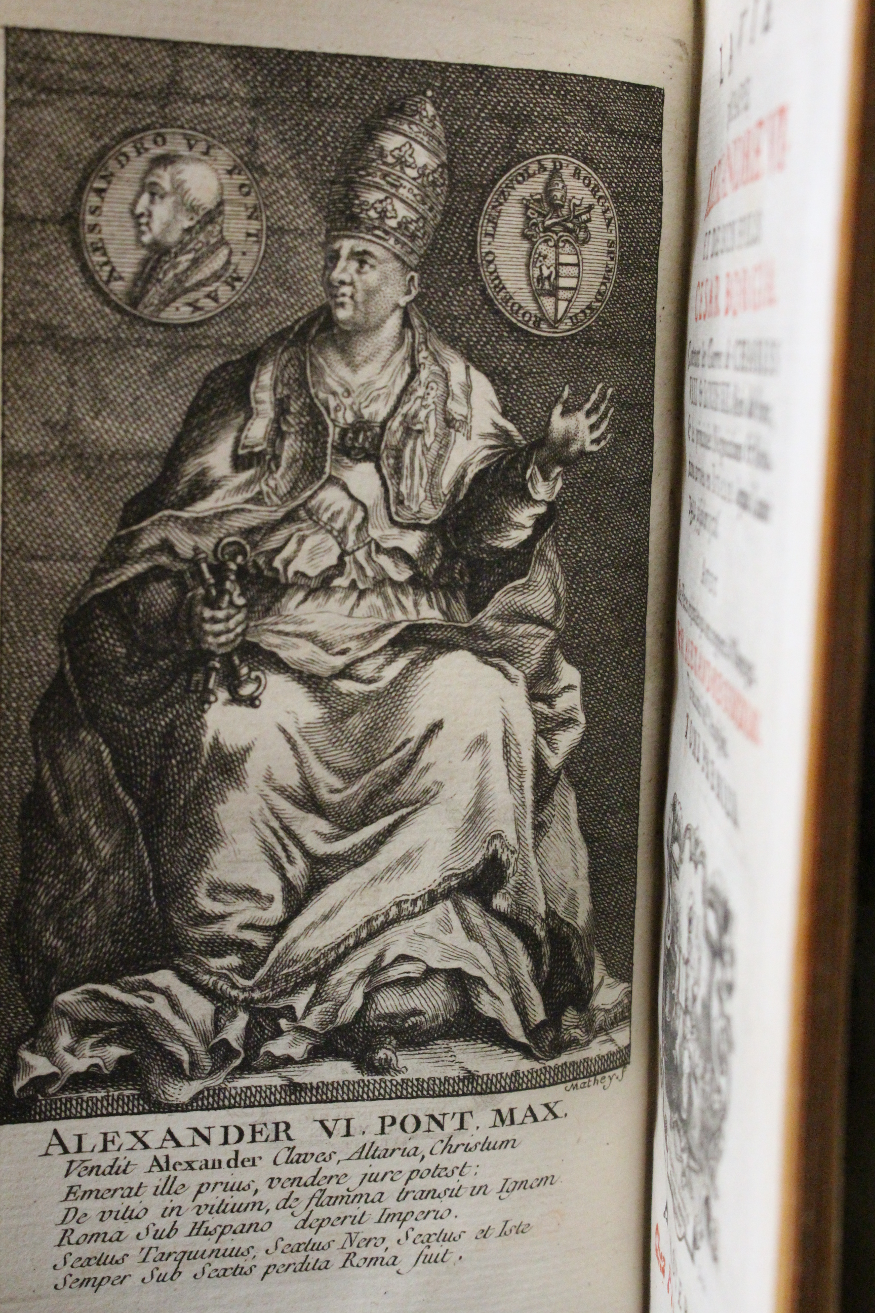 La Vie du pape Alexandre VI et de son fils César Borgia. Contenant les ...