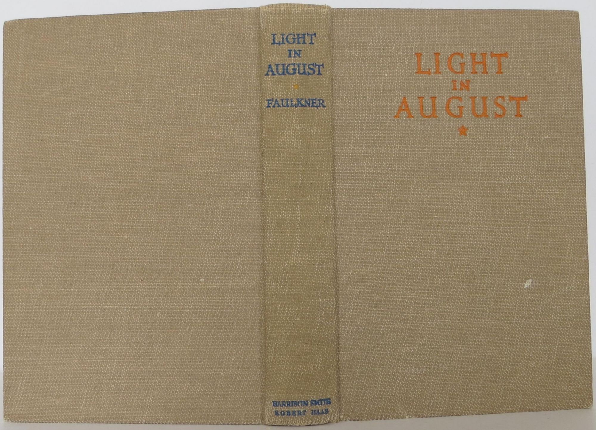 Light in August by Faulkner, William: Fine Hardcover (1932) 1st Edition ...