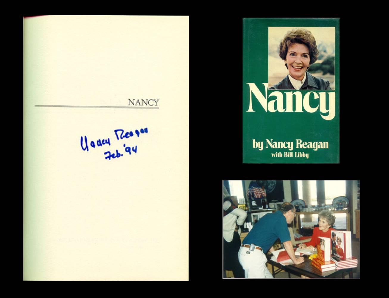 Nancy ***Signed*** by Reagan, Nancy: Fine Hardcover (1980) 1st Printing ...