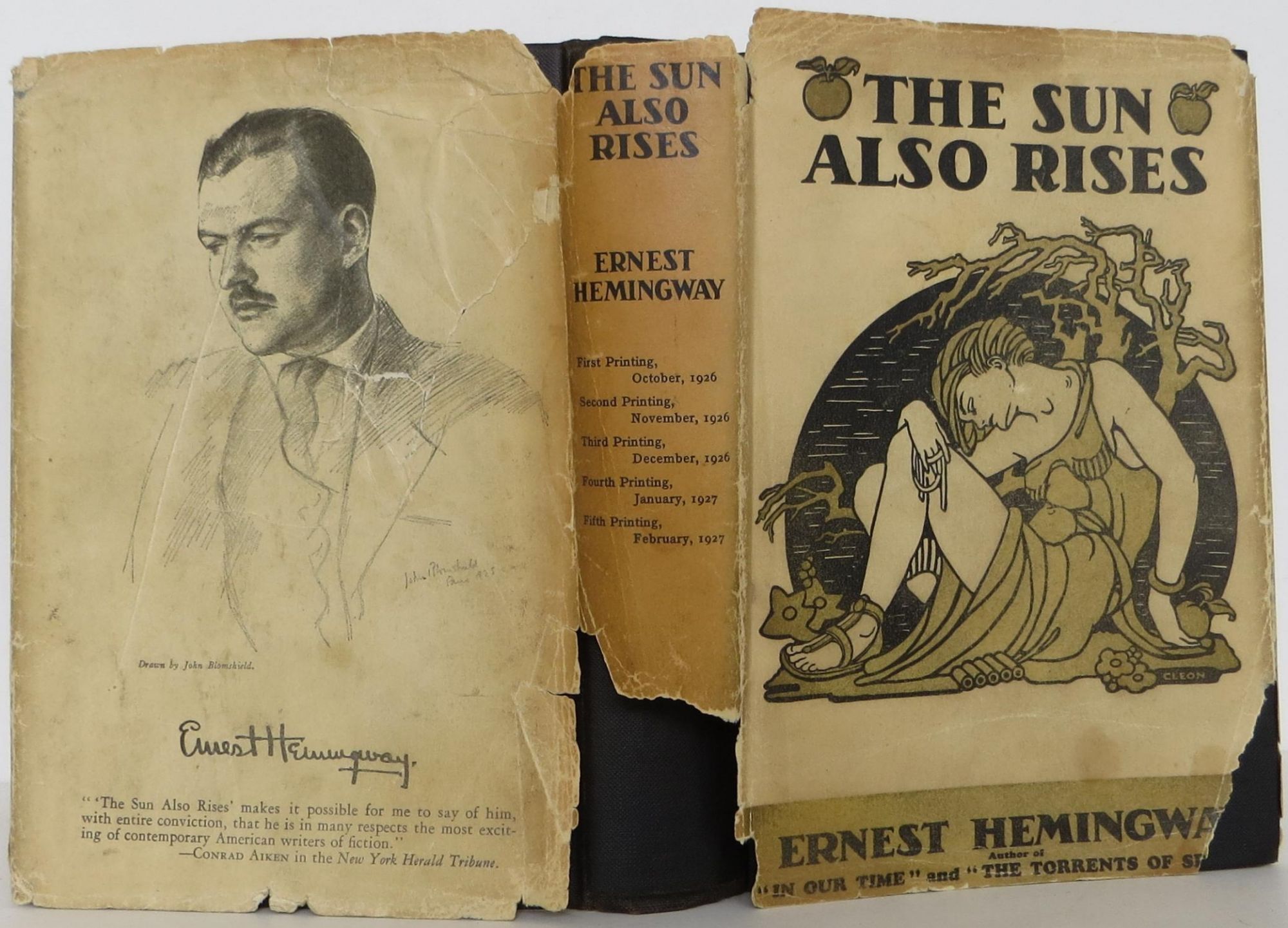 The Sun Also Rises by Hemingway, Ernest: Very Good Hardcover (1927) 5th ...