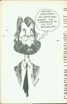 List No. 9. Part One Of a Three Part Catalogue of Canadian Literature ...