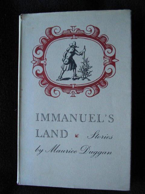 Immanuel's Land. Stories By . by Duggan, Maurice: Very Good Papered ...