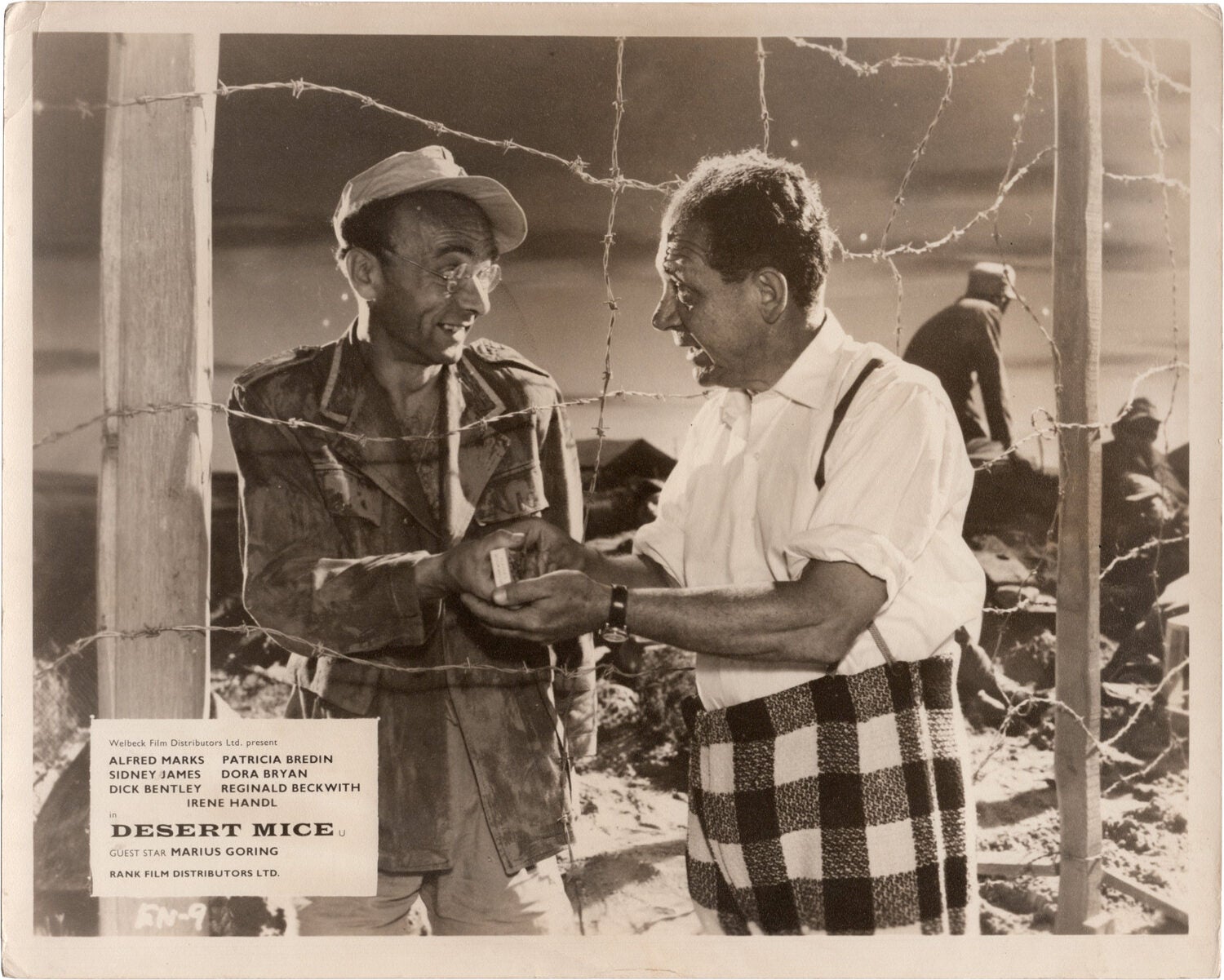 Desert Mice (Original British front-of-house card from the 1959 film ...