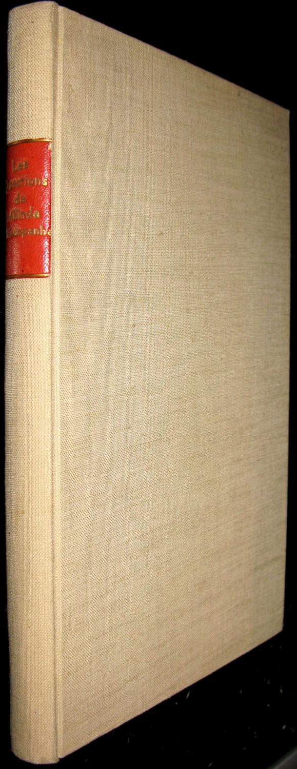 Les questions de Milinda (Milinda-Pañha). | Le Chemin des philosophes