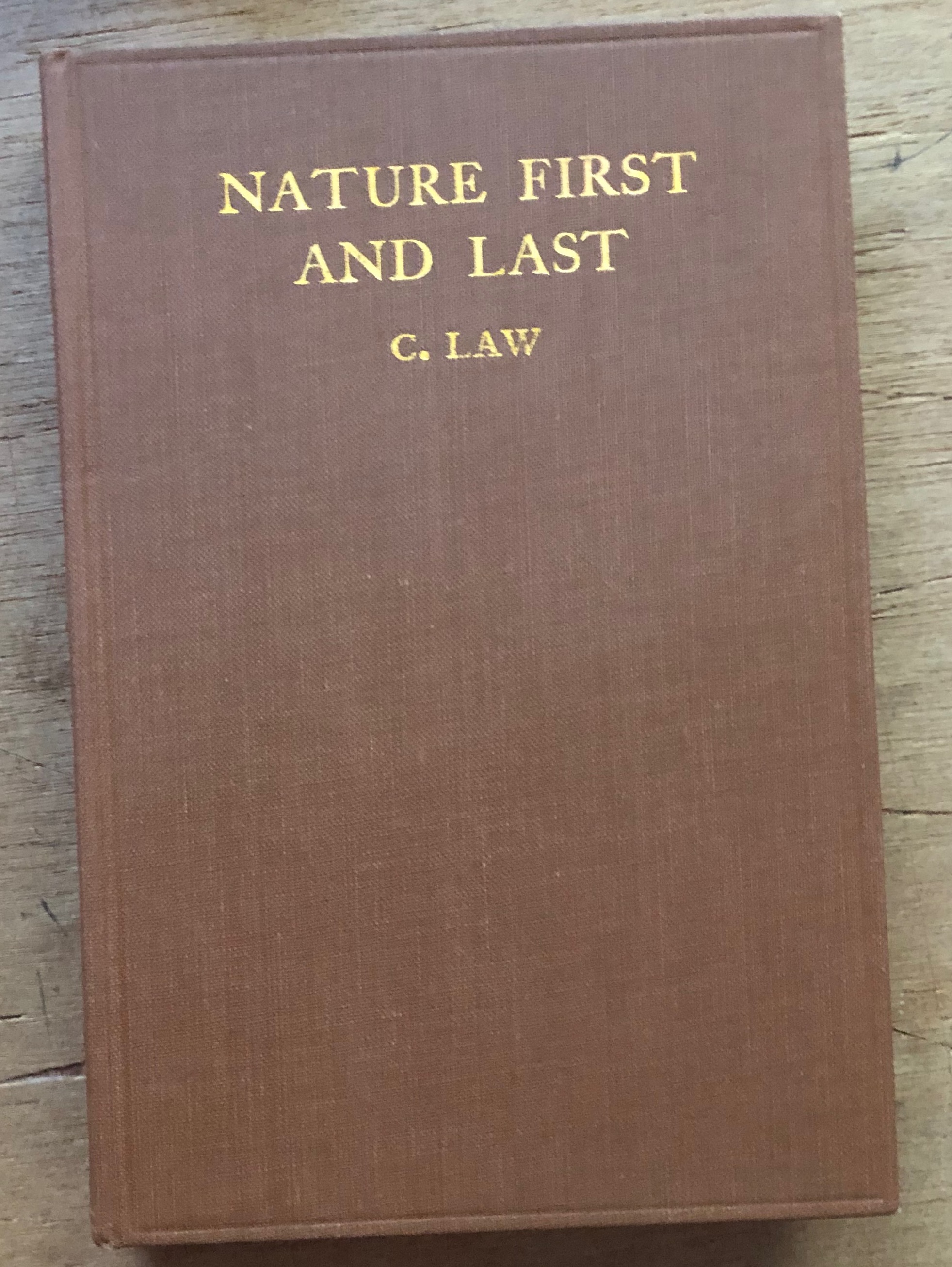 Nature First And Last 2/6. EEXTREMELY SCARCE IN WRAPPER by Law, C: Near ...