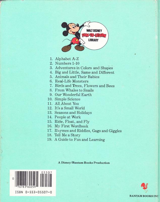 Walt Disney REAL-LIFE MONSTERS VOLUME 6 (FUN-TO-LEARN LIBRARY) by ...