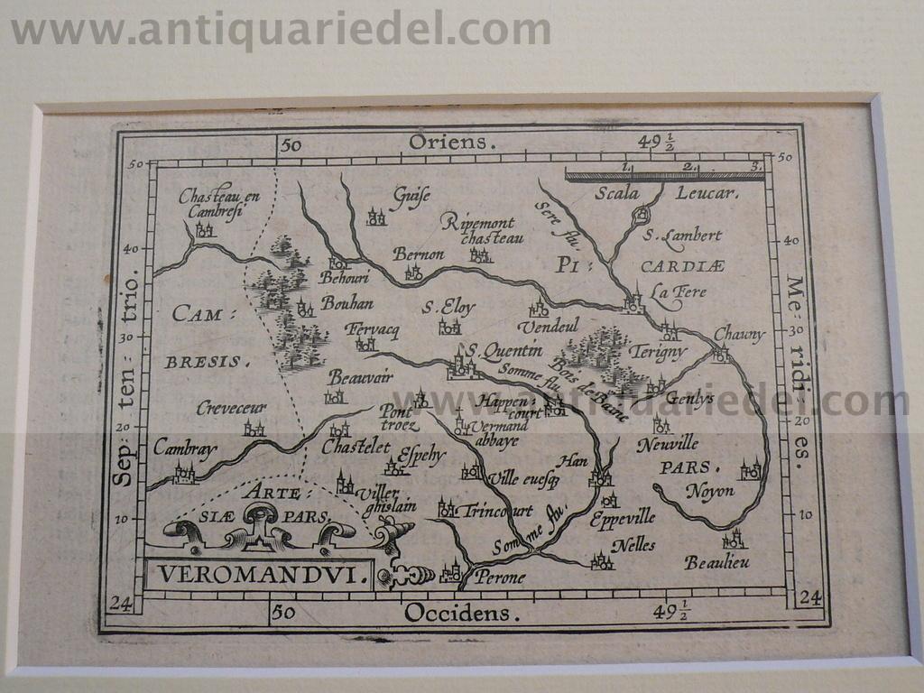 Vermandvi/anno 1600, Ortelius, Atlas minor von Ortelius Abraham, 1527 ...