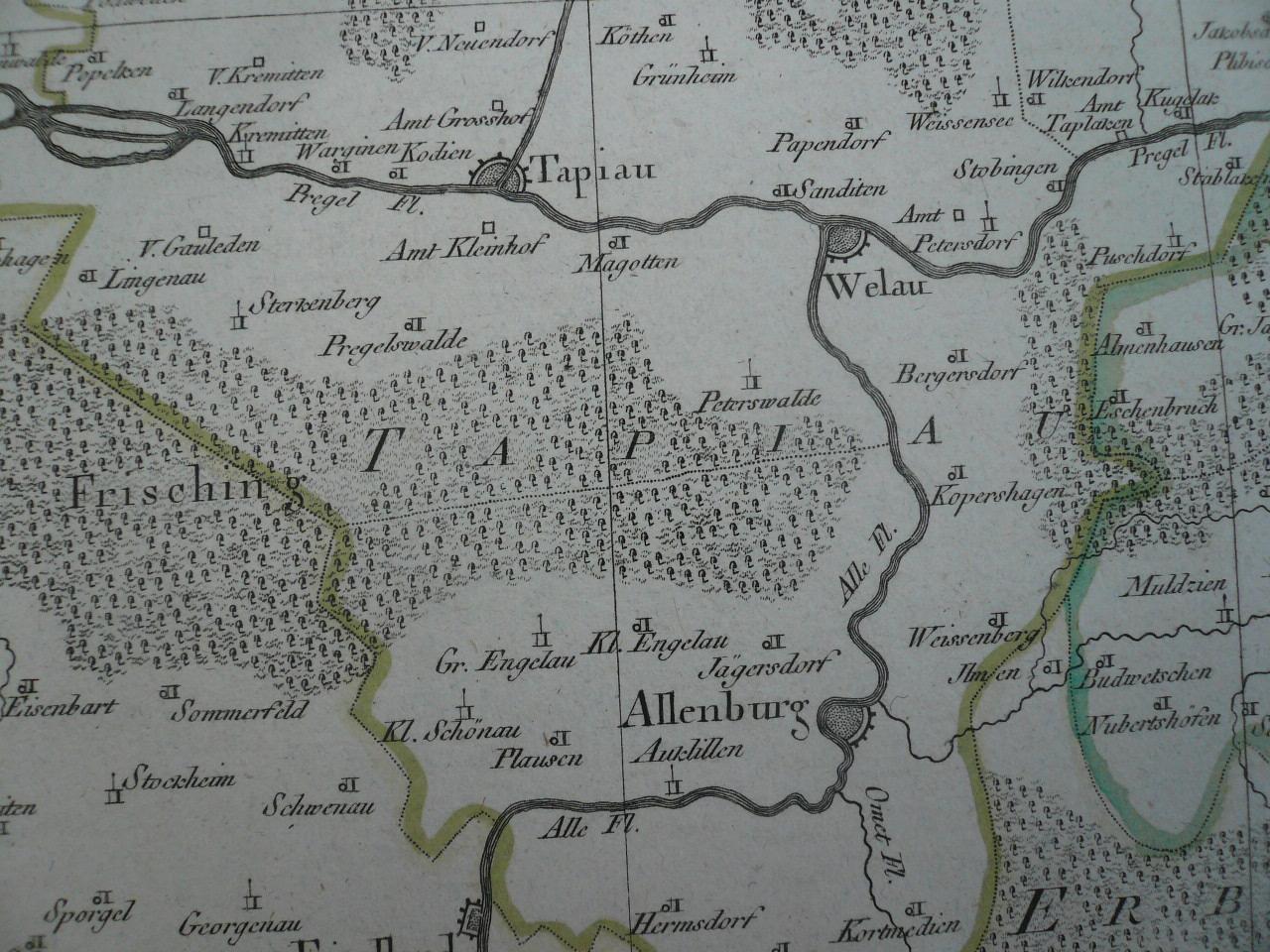 Ostpreussen/East Prussia, anno 1790, Schraembl, Nr. III by Schraembl F ...