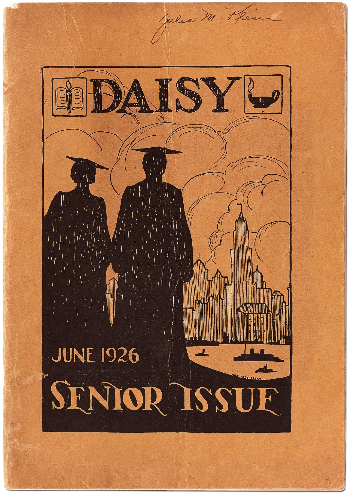 The Daisy: Senior Issue. June 1926 von FUCHS, Daniel, edited and story ...