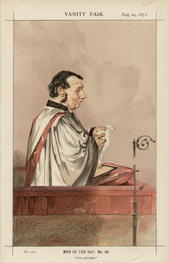 "Nolo episcopari." Men of the Day. No. 48. Clergyman. von VAUGHAN ...