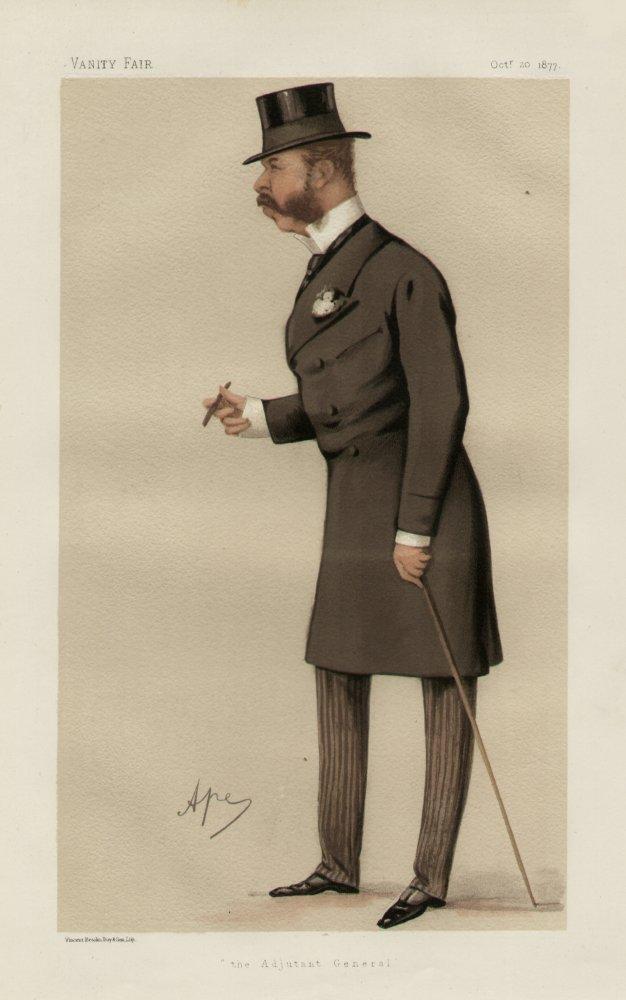 "the Adjutant General". Men of the Day. No. 162. by ELLICE, Charles ...