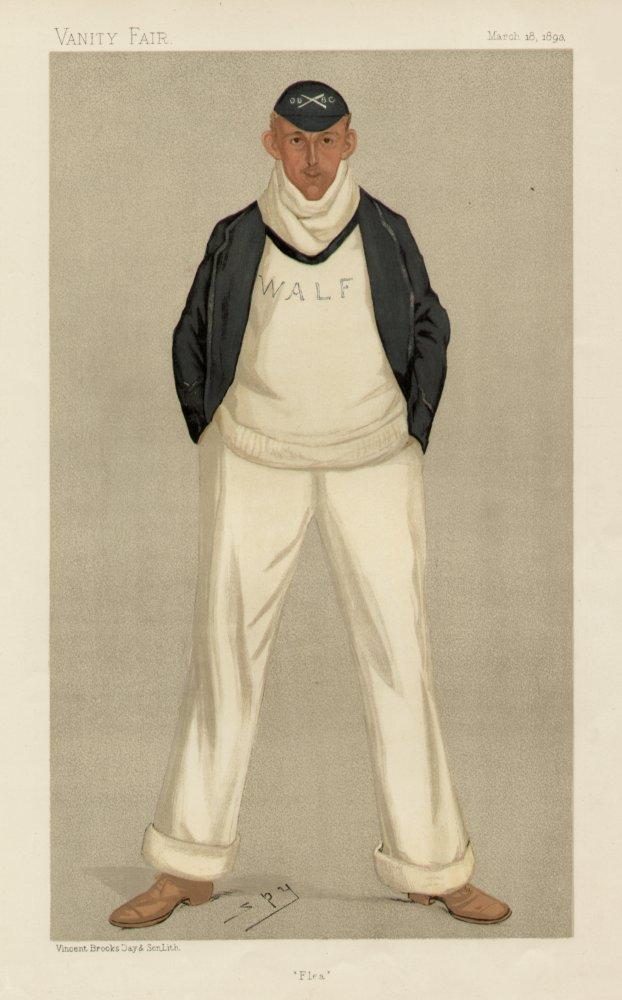 "Flea". Men of the Day. Rower. von FLETCHER, William Alfred Littledale ...