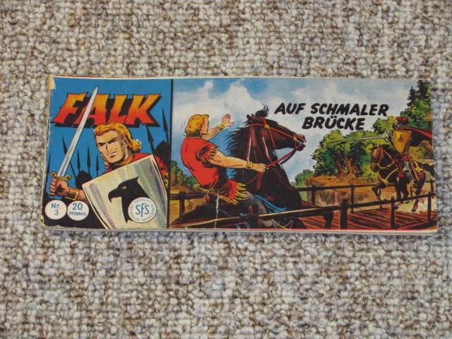 Falk. Auf schmaler Brücke (Nr. 3), von Wäscher, Hans Rudi:: (1960 ...