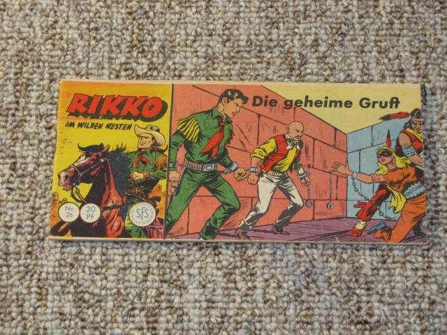 Rikko im Wilden Westen. Die geheime Gruft (Nr. 26), von Angiolini, S ...
