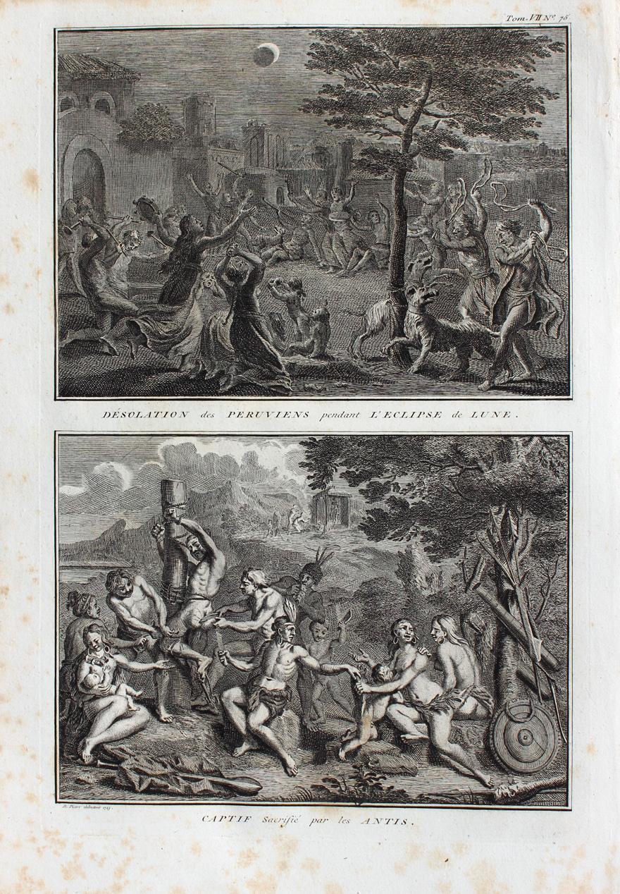 "Desolation des Peruviens […] sacrifier par les Antis" originaler ...