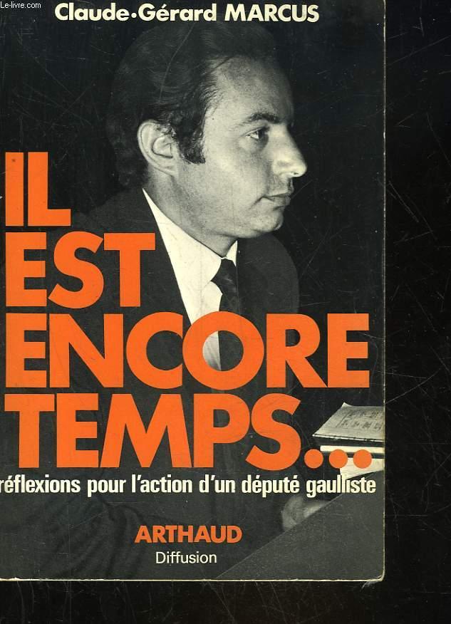 IL EST ENCORE TEMPS by MARCUS CLAUDE-GERARD: bon Couverture souple ...