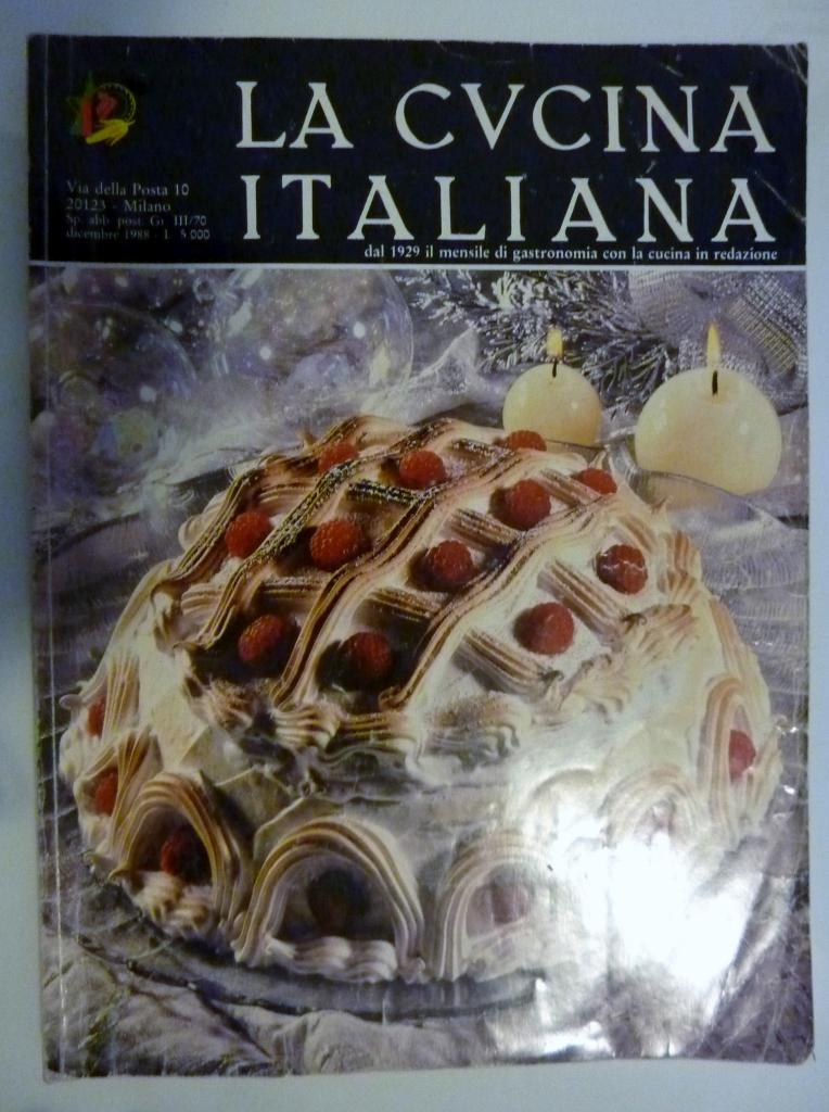 LA CUCINA ITALIANA N.° 12 Dicembre 1988 by AA.VV.: (1988) prima ...